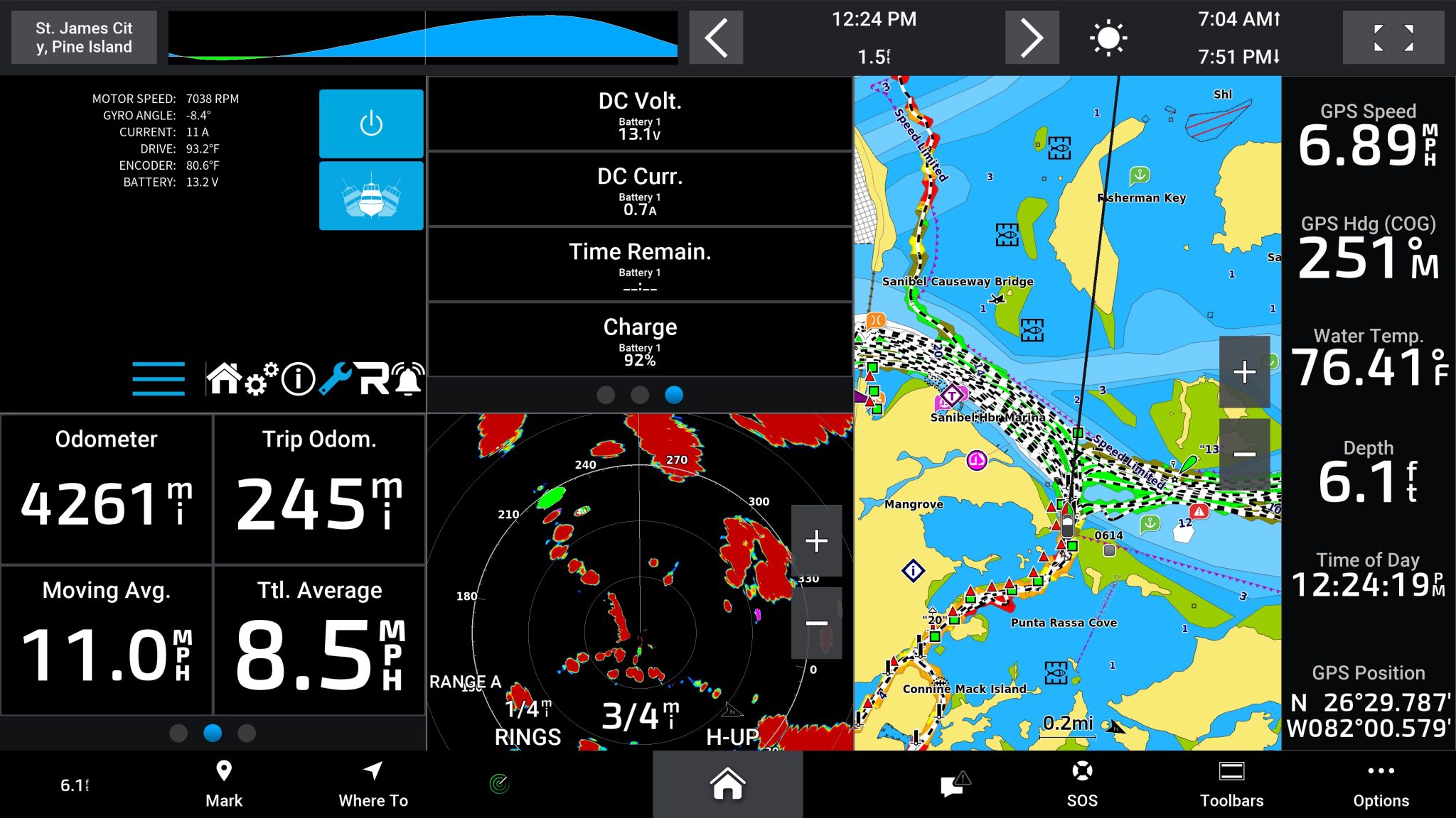 Garmin GPSMap 9000 series, high resolution and big power - Panbo