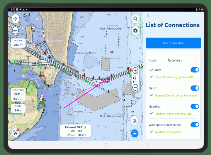 GEC introduces new Aqua Map update: We have a new look! - Panbo