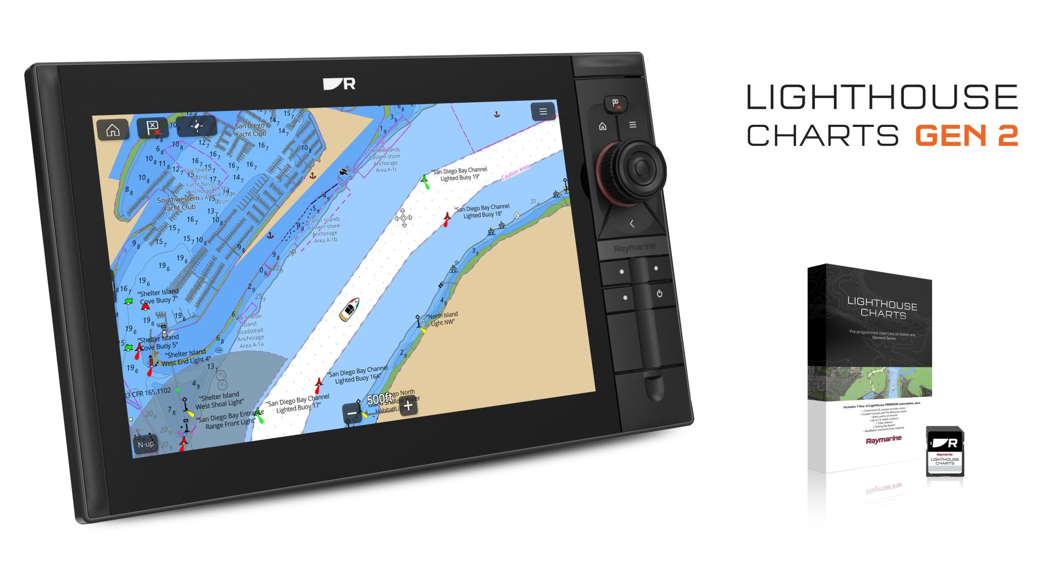 Raymarine Releases Next Generation LightHouse Charts - Panbo