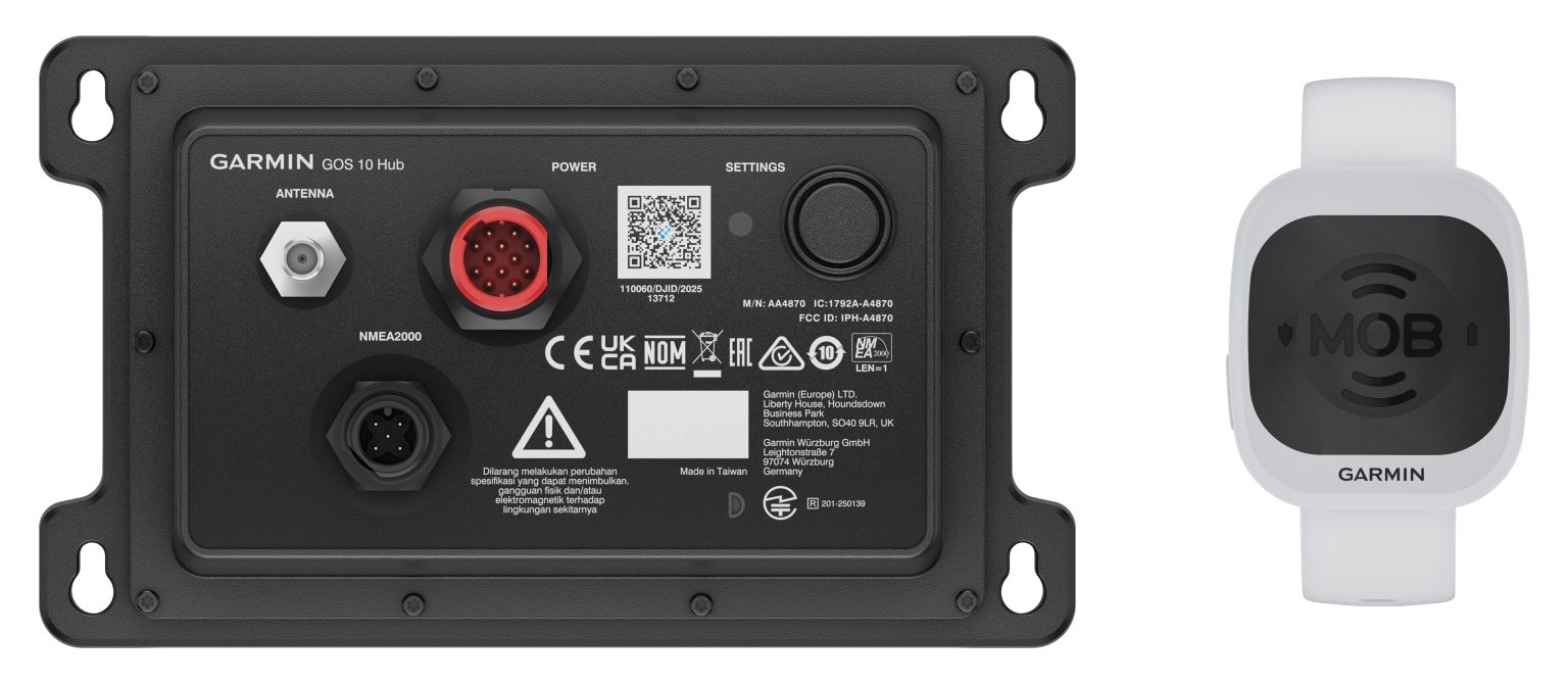 New from Garmin: OnBoard wireless MOB & engine cutoff system - Panbo