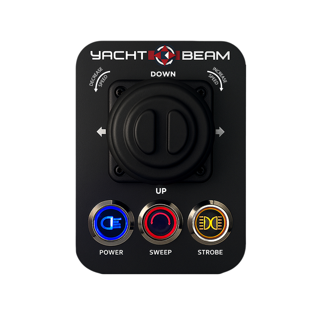 Introducing the Yacht Beam high performance series LED SRS searchlight - Panbo